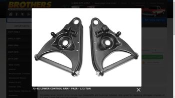 please help! C10 Lower Control Arms | GM Square Body - 1973 - 1987 GM ...